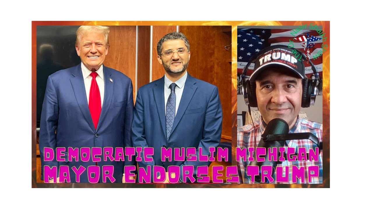 Democratic Michigan Muslim Mayor ENDORSES President Trump - YouTube