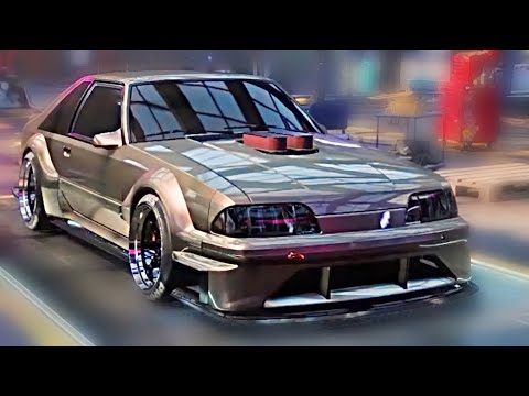 NeedForSpeed HEAT ford mustang foxbody customization and Gameplay ...