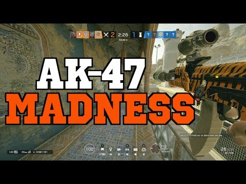 *AK-47 MADNESS* (Rainbow Six Siege) - YouTube