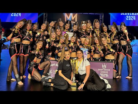 DISCO DANCE FORMATION JUNIORS- FEMME - 🥇SLOVAK CHAMPIONS 2024- ASSOS NELUX BRATISLAVA