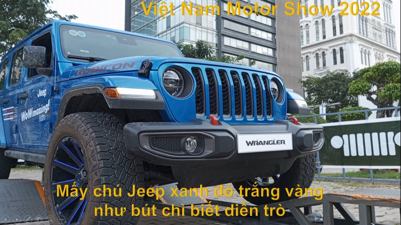 Triển Lãm Ôtô Sài Gòn 2022 - Viet Nam Motor Show 2022 - Jeep làm trò và ...