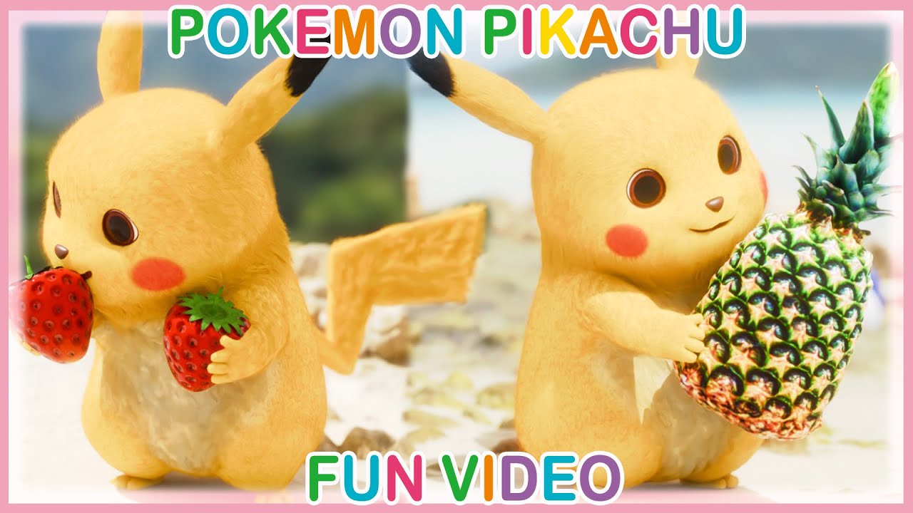 Pokémon Sweets Pikachu | Vacation Food and Relaxation | Pokémon Fun ...