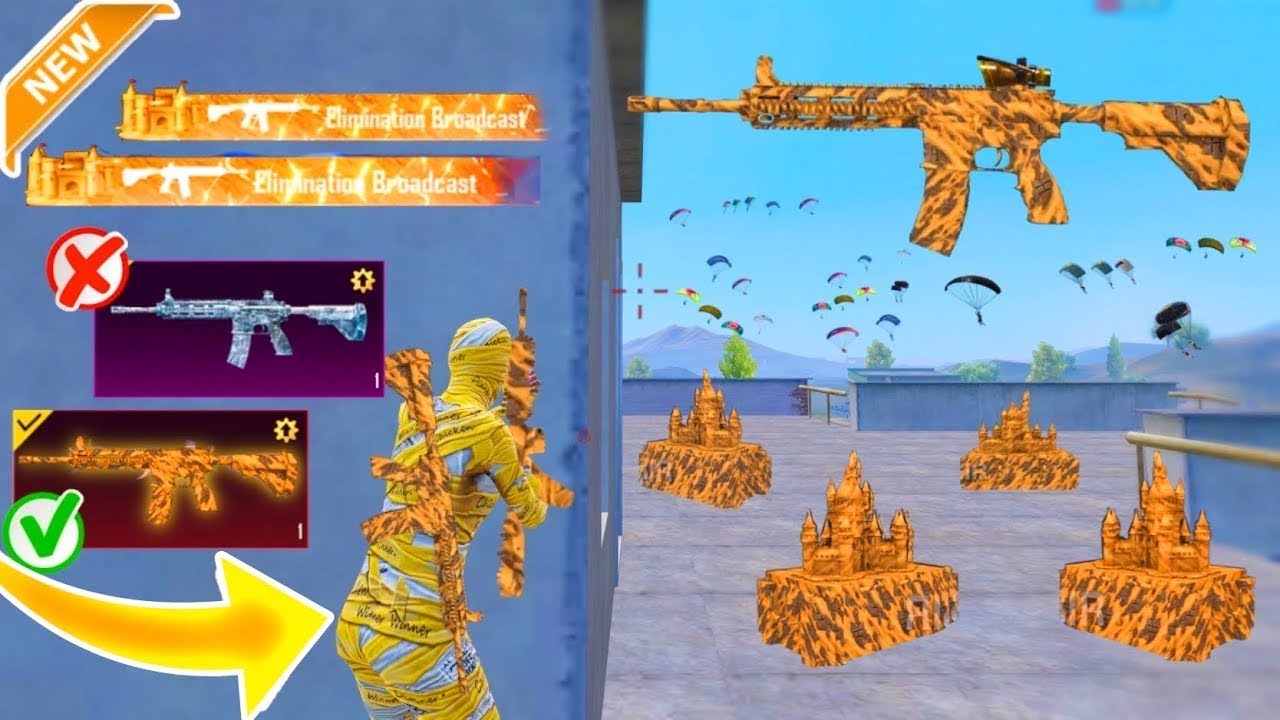 NEW MAXED!! DESERT CASTLE M416😍BEST MATCH🔥PUBG Mobile - YouTube