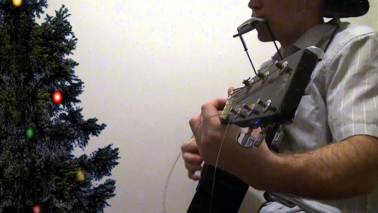 Here Comes Santa Claus - Guitar & Harmonica - YouTube