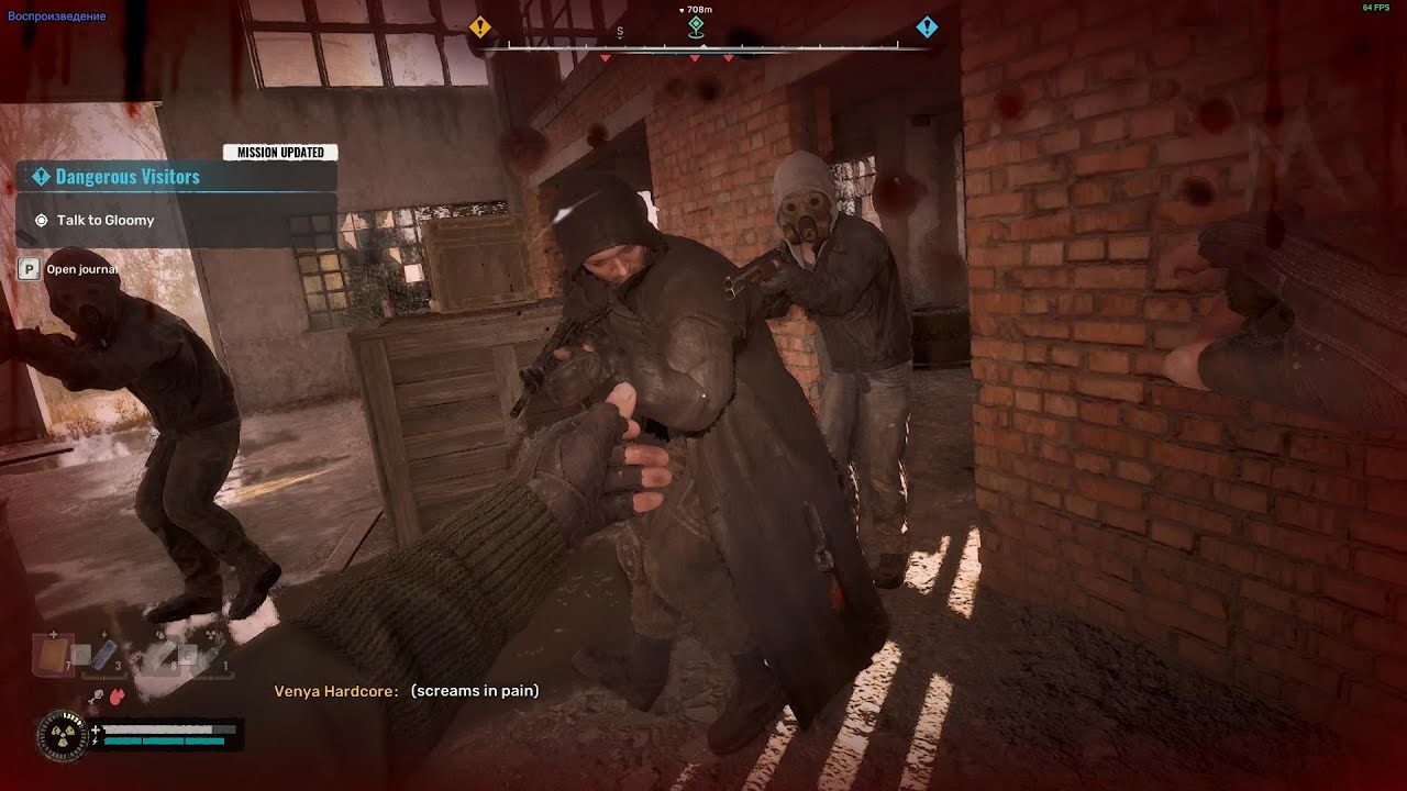 Stalker 2 - Patch 1.3 - Desolation MOD - new veteran gameplay - first #mod run - #stalker2 ...