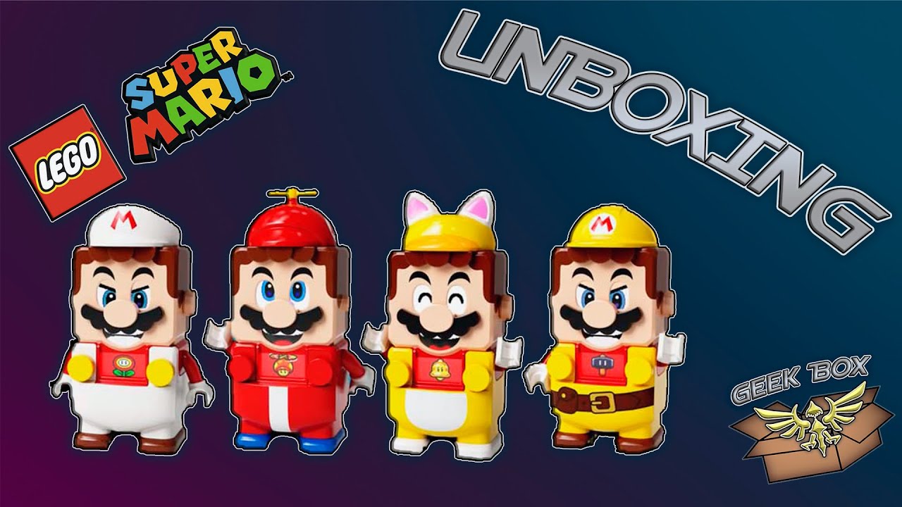 Trajes Super Mario | Lego Super Mario | Unboxing - YouTube