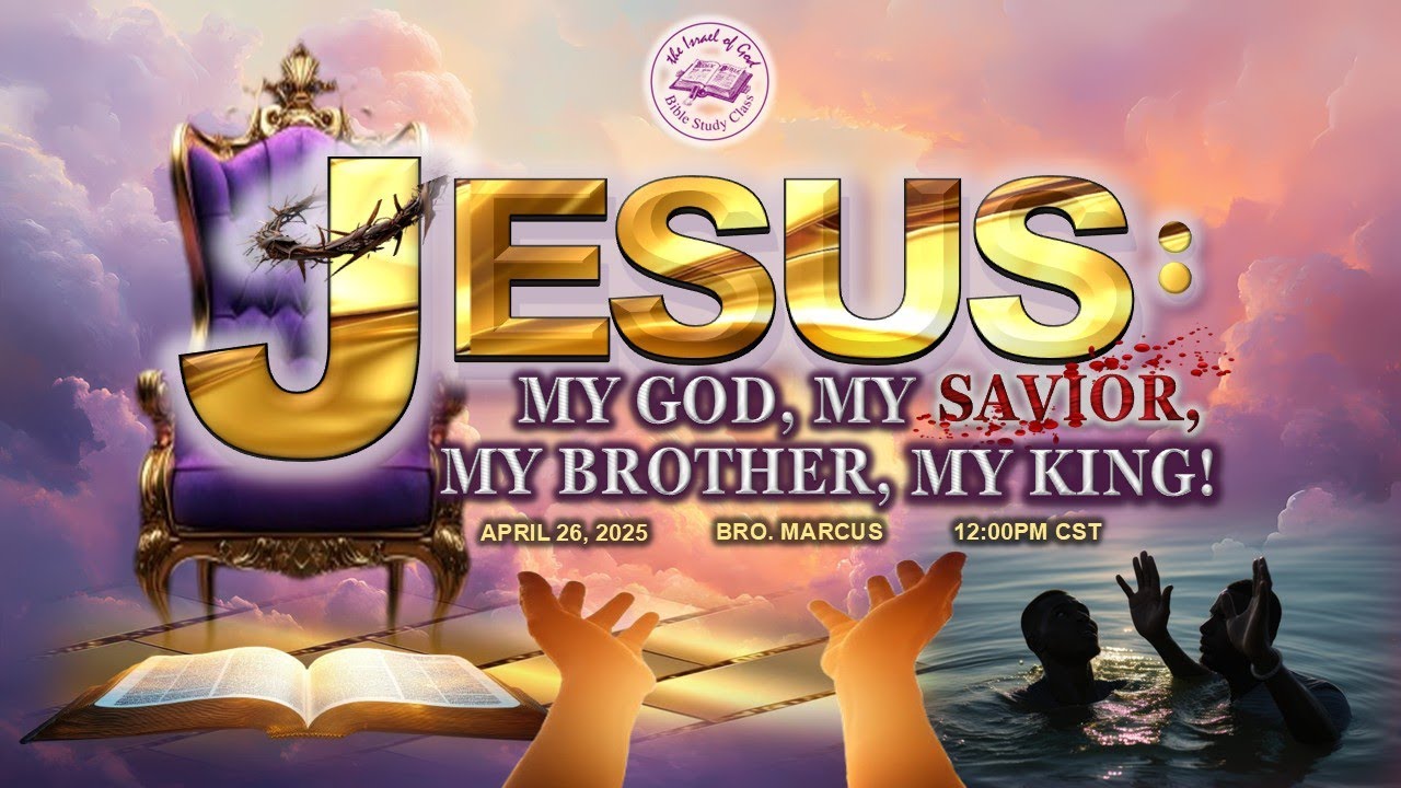 IOG - "JESUS: MY GOD, MY SAVIOR, MY BROTHER, MY KING" 2025 - YouTube