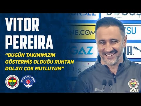 Teknik Direktörümüz Vitor Pereira'nın Maç Sonu Açıklamaları