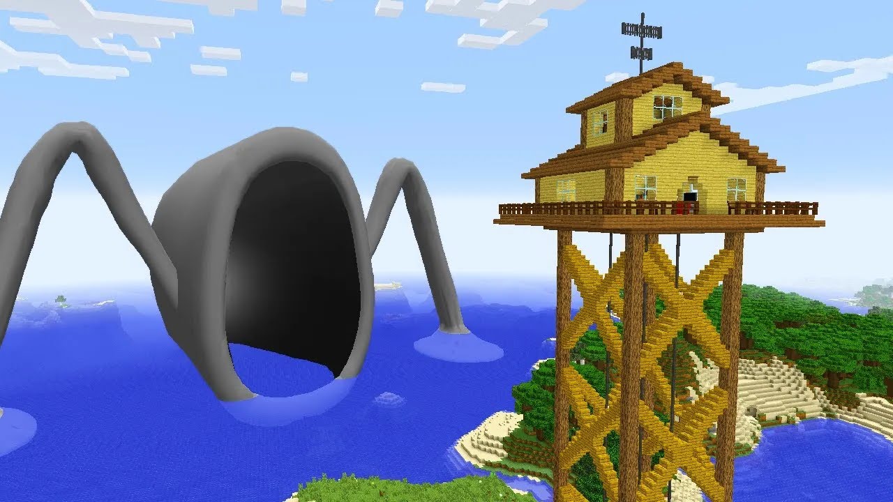 i Found Scariest SEA EATER ARRIVAL 😱 in Minecraft | Minecraft Horror ...