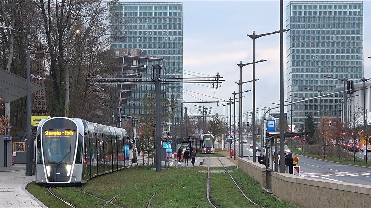 Luxtram - Luxembourg Tramway - YouTube