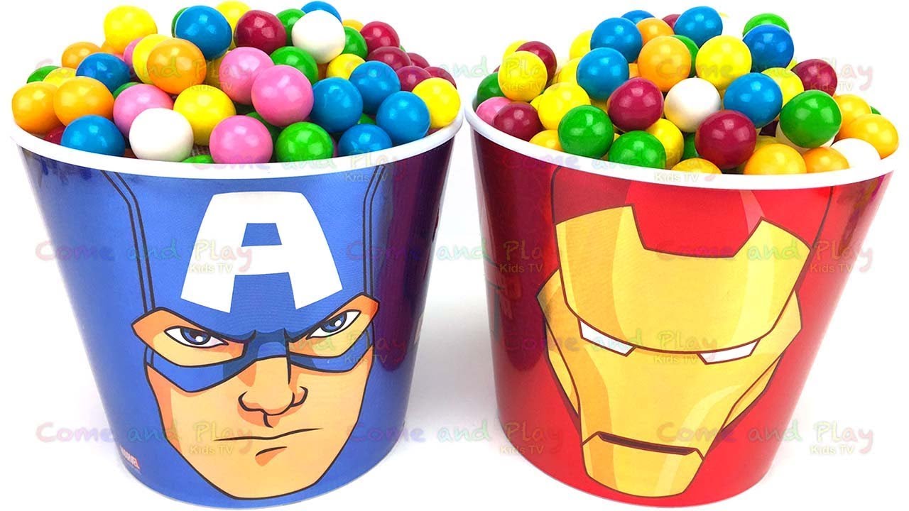 Lets check out what's inside The Big Surprise Buckets - YouTube