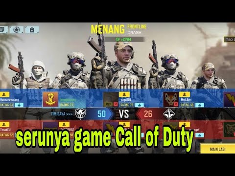 Main call of duty tanpa suara,,,, bisa menang juga - YouTube