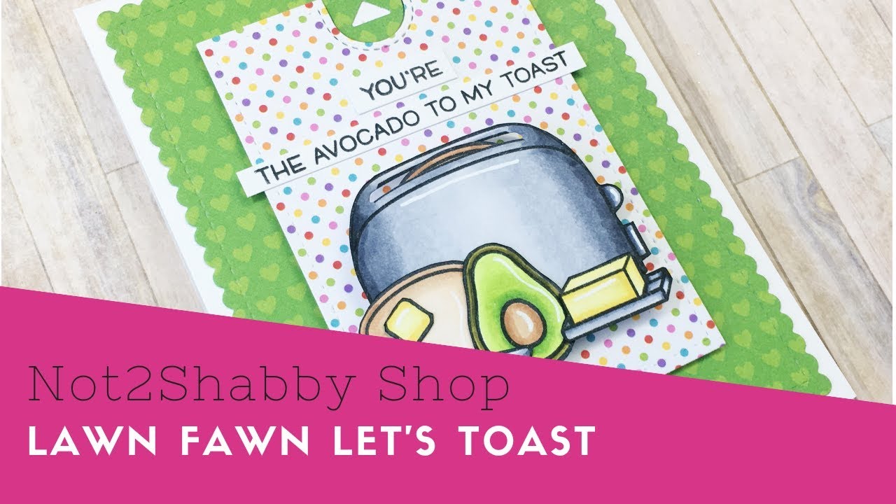 Lawn Fawn | Let's Toast | How To Use the Pull Tab Add On - YouTube