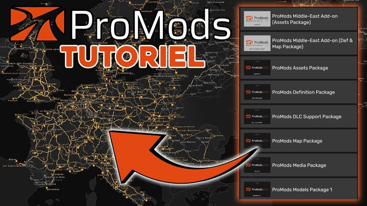 ETS2 - Installation Promods - YouTube