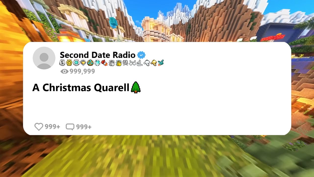 Second Date Update: A Christmas Quarrel - YouTube