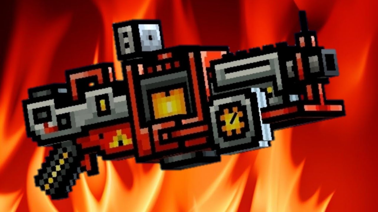 Pixel Gun 3D - Liquid Fire Gameplay - YouTube