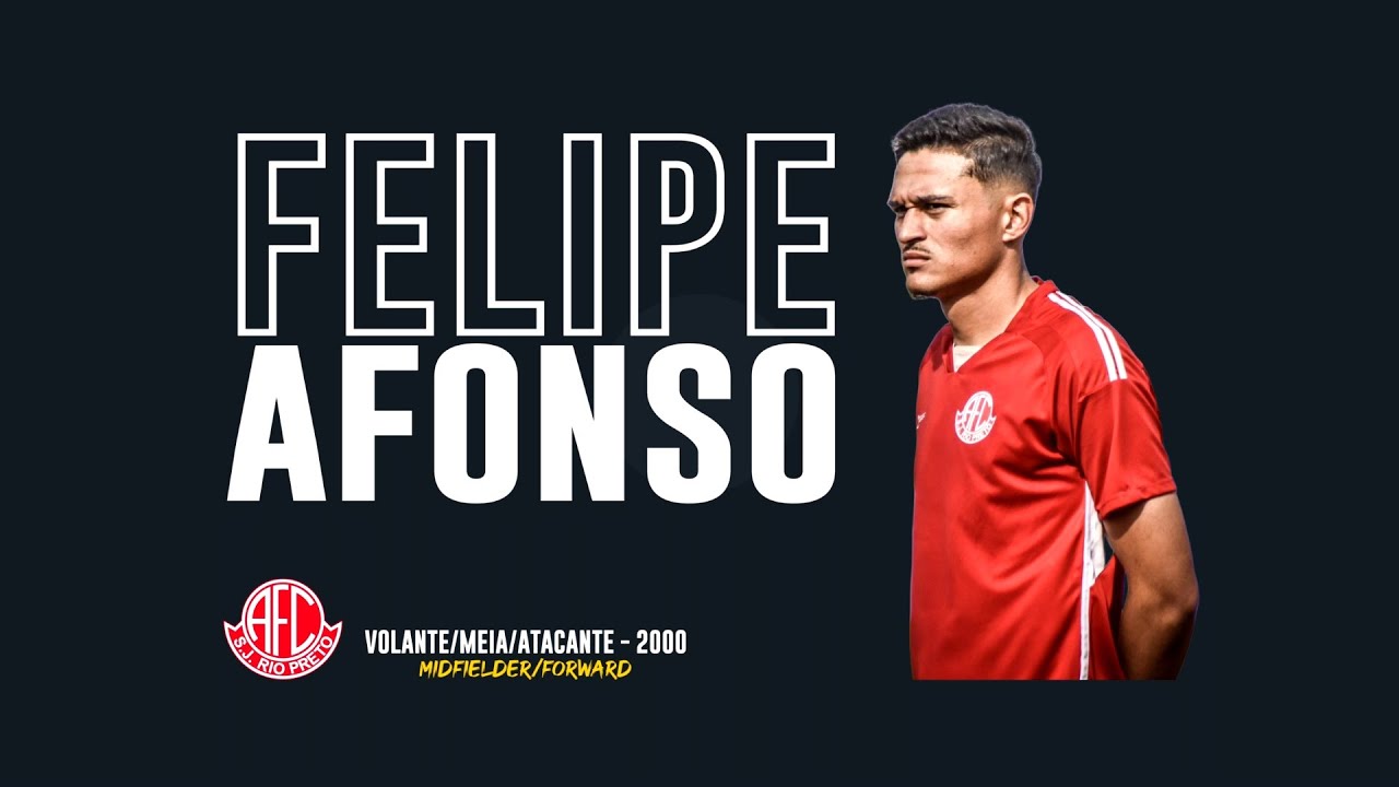 FELIPE AFONSO – Volante-Meia-Atacante / Midfielder-Striker – 2000 - YouTube