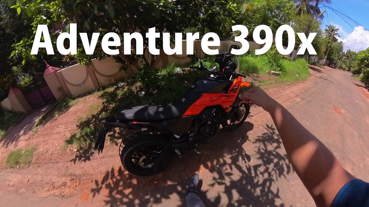 KTM Adventure 390X // First Ride - YouTube