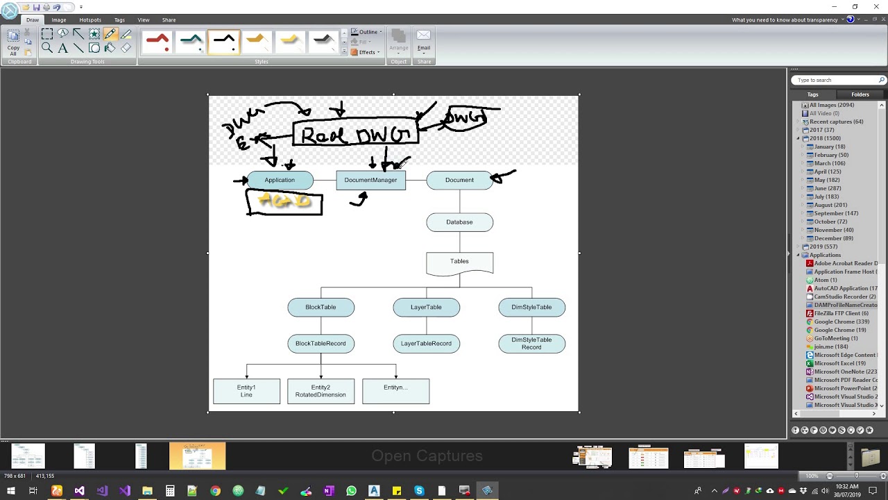 Autocad Object Hierarchy Api Development Youtube