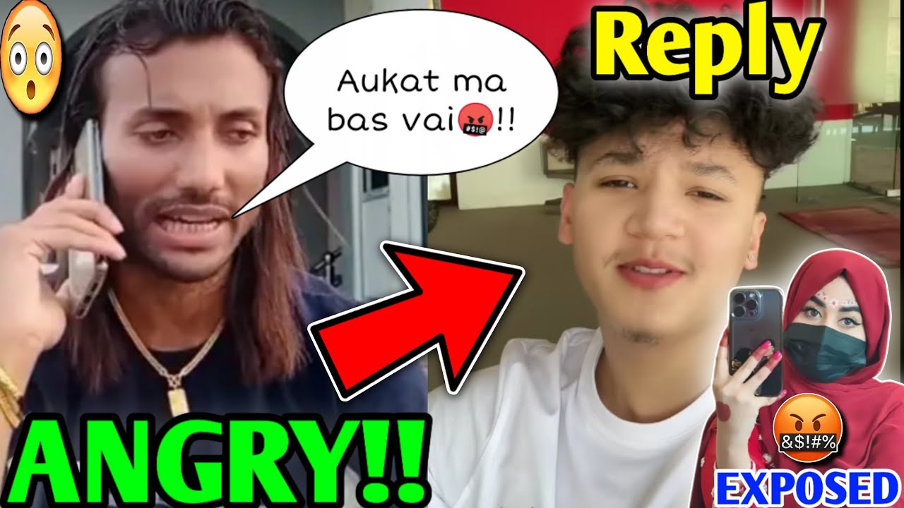 Hancy Aayush *Angry* on Aayoush Singh Thakuri - why!? || Alize jamali ...