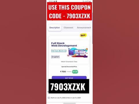 PW Sigma Batch Coupon Code | Physics Wallah Sigma Batch CouponCode | PW ...