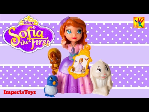Disney Princess Sofia The First PlaySet 3D Toys REVIEW #1 New HD