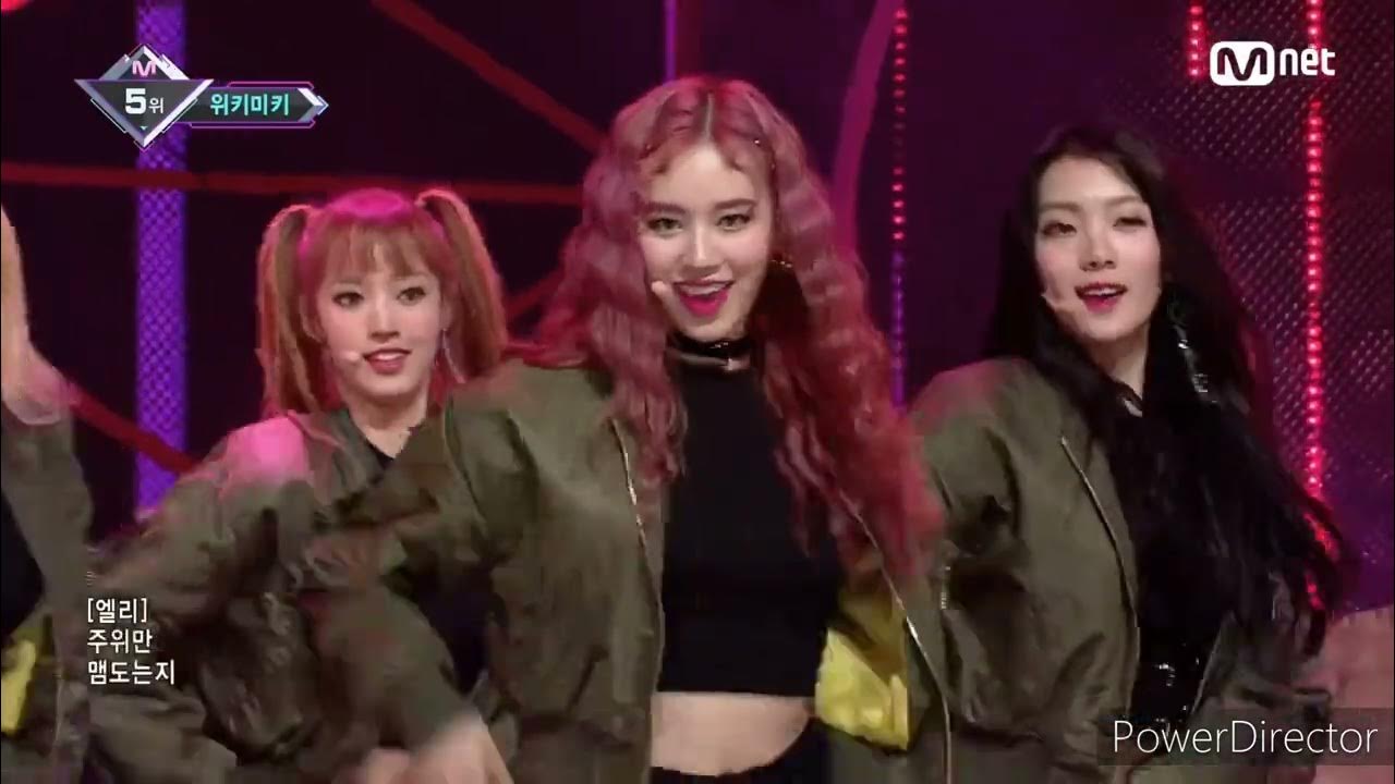 weki meki crush sbs inkigayo live 4K UHD 60fps - YouTube