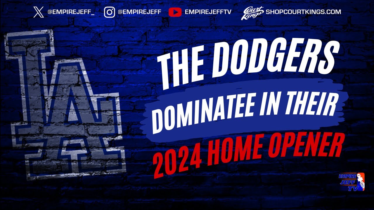 The Los Angeles Dodgers dominate in their home opener and Shohei Ohtani ...