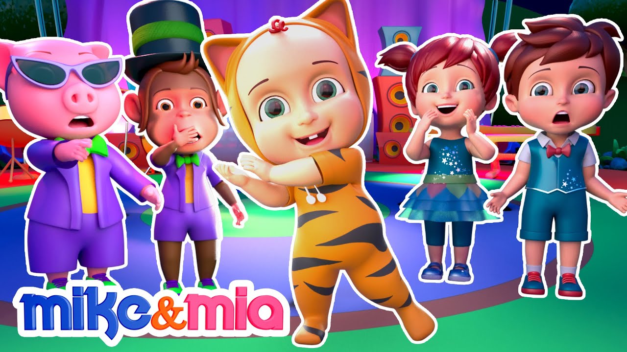¡NUEVA! ¡Qué divertida es esta canción! | Ram Sam Sam por Mike y Mía ...