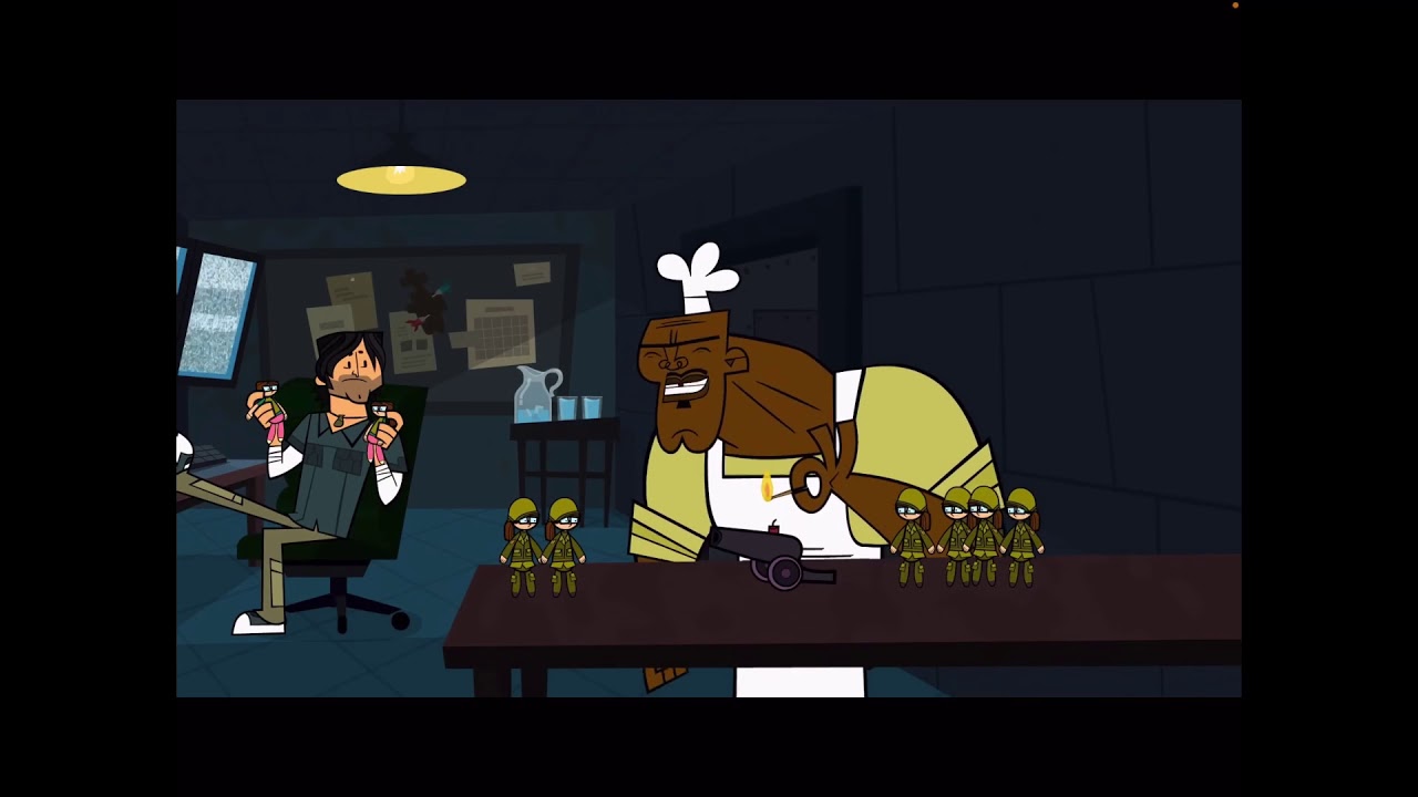 Chefs doll war scene (Total Drama action) - YouTube