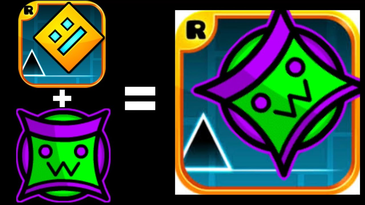 How to make a Geometry Dash profile picture in less than 3 mins - YouTube