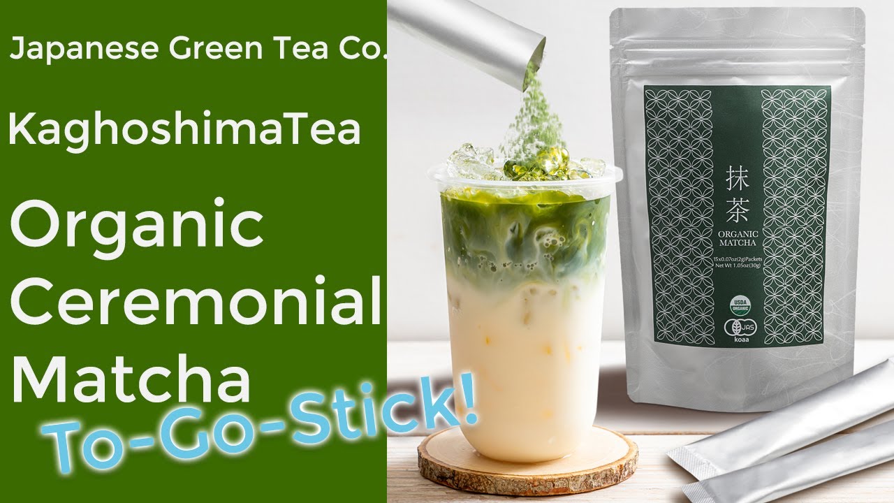 Kagoshima Matcha On-the-Go Stick 🍵 Organic Ceremonial Grade Japanese ...