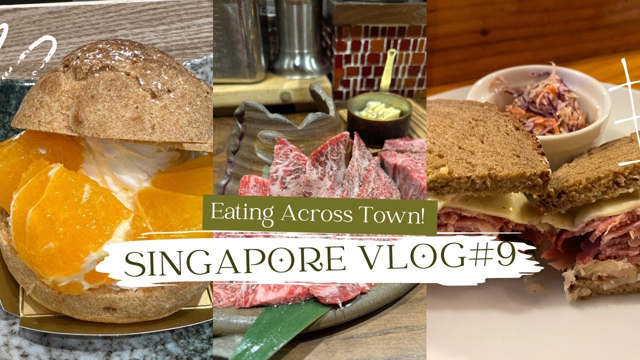Singapore Vlog#9. Favorite Eating Joints at Steeples Deli, Yakiniku ...