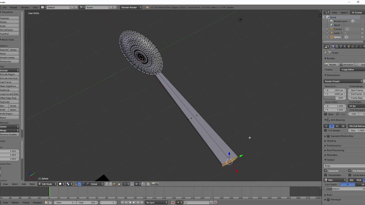Model a Spoon - YouTube