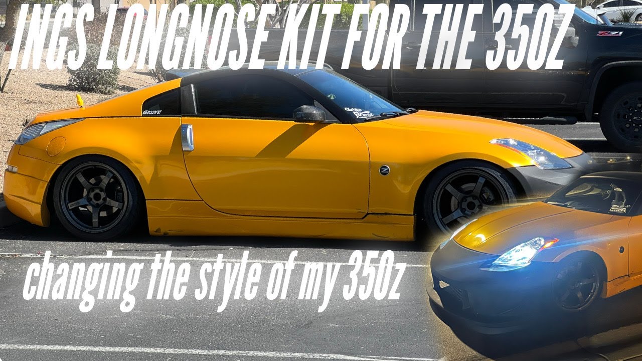 Finding a rare bodykit for my 350z (INGS Longnose) - YouTube
