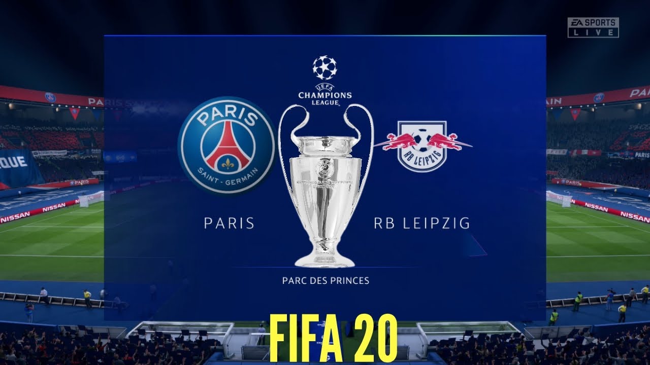 FIFA 20 | Paris Saint German vs RB Leipzig - UEFA Champions League ...