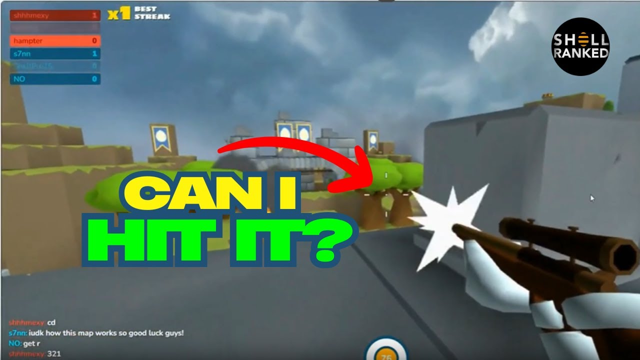 Shell Shockers Ranked: Some Good Rounds + Crazy Clip! - YouTube