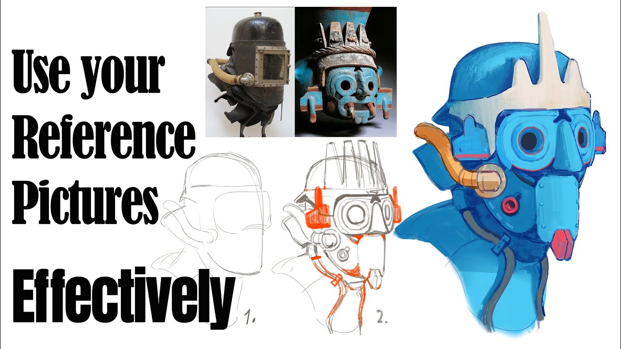 How to Use Reference for Creative Sketching, Darryl‘s Sketching room直播 ...