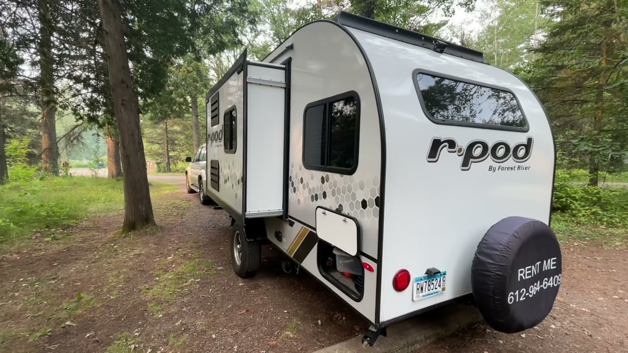 2021 R-Pod 190, packing up, dumping the tanks and hitting the road ...
