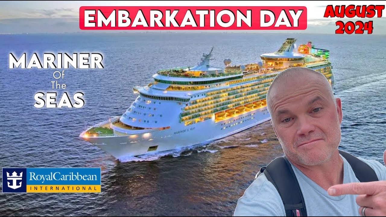 Mariner of the Seas Embarkation Day. Royal Caribbean. Galveston Cruise ...