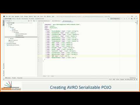 38 AVRO Schema to POJO for AVRO Serdes - YouTube