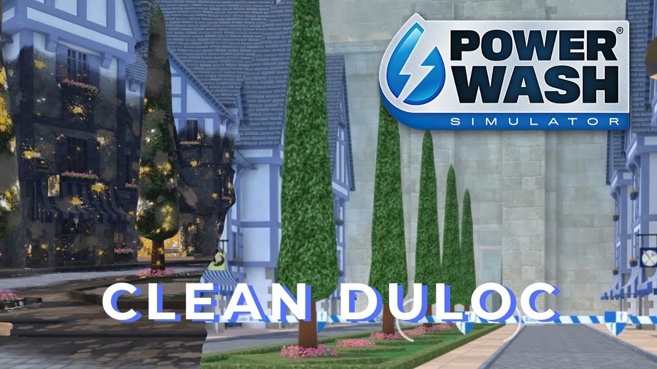 Clean Duloc | Shrek DLC | Powerwash Simulator | Long play | No ...