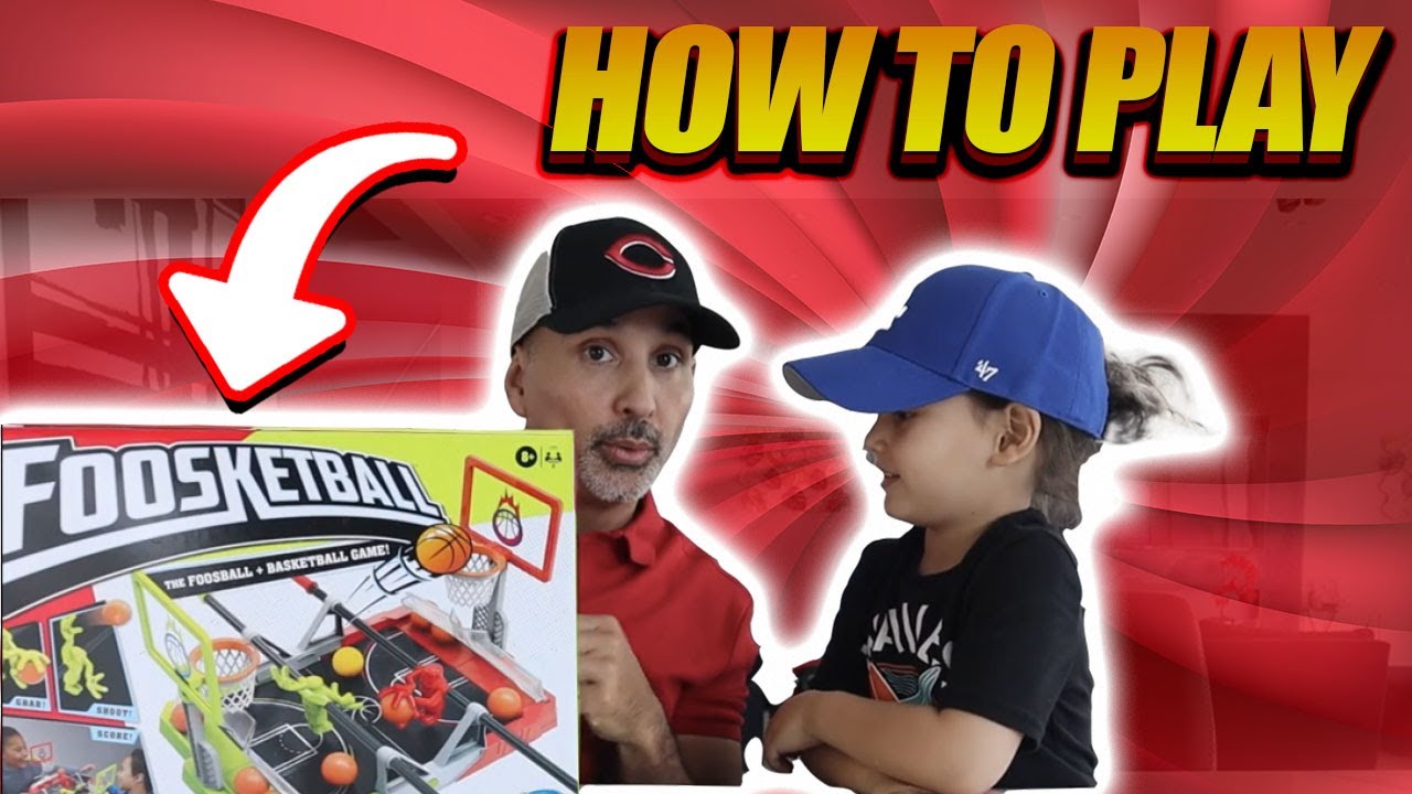 How to Play Foosketball Game. Instructions and game play - YouTube