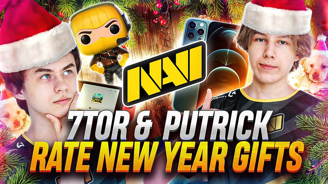 NAVI Putrick и 7tor Оценивают Новогодние Подарки | NAVI Fortnite ...