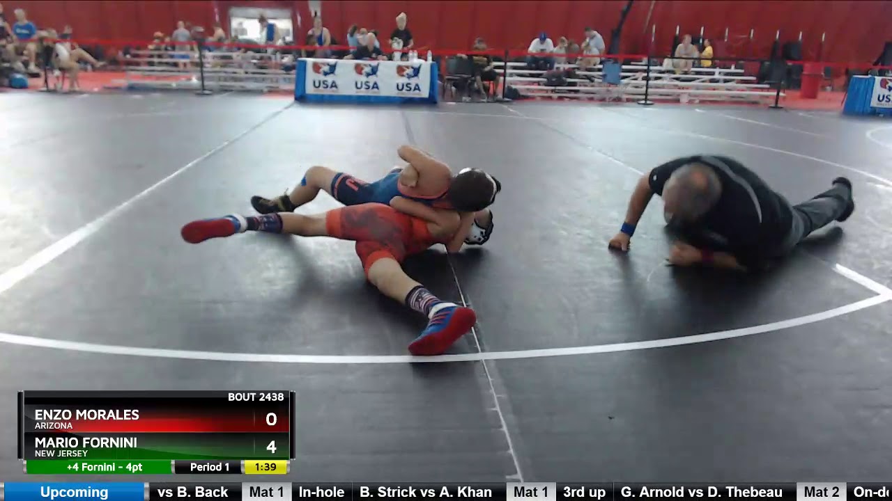 12U 98 Enzo Morales Arizona Vs Mario Fornini New Jersey - YouTube