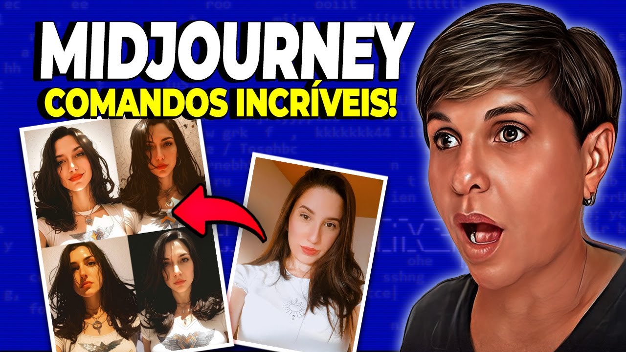 COMO USAR O MIDJOURNEY EM SUAS PRÓPRIAS FOTOS | BAIXE AQUI PROMPTS PARA ...