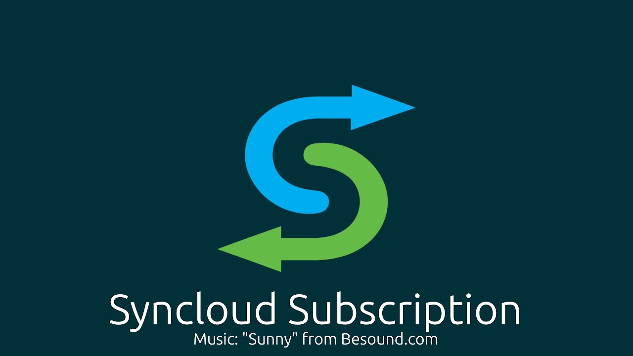Syncloud Subscription - YouTube