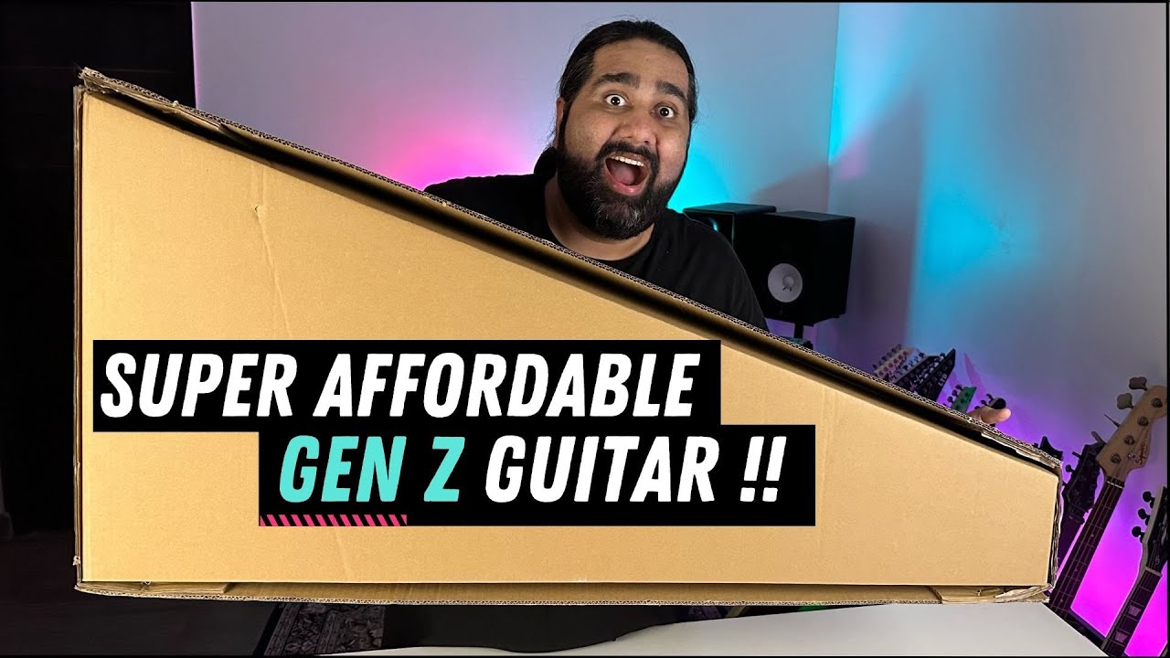 This Super Affordable Gen Z Guitar Is Finally In India🇮🇳 | Kadence Gen ...