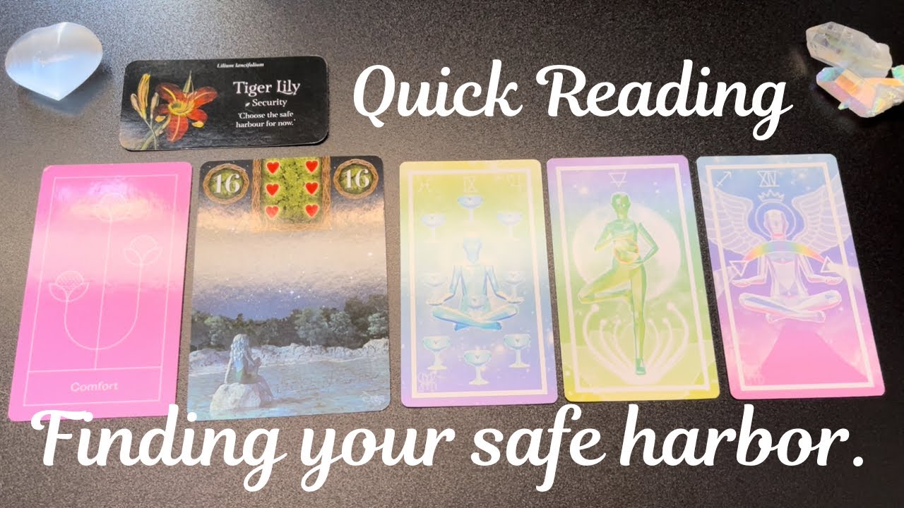 Finding your safe harbor - Quick Tarot and Oracle card reading - YouTube