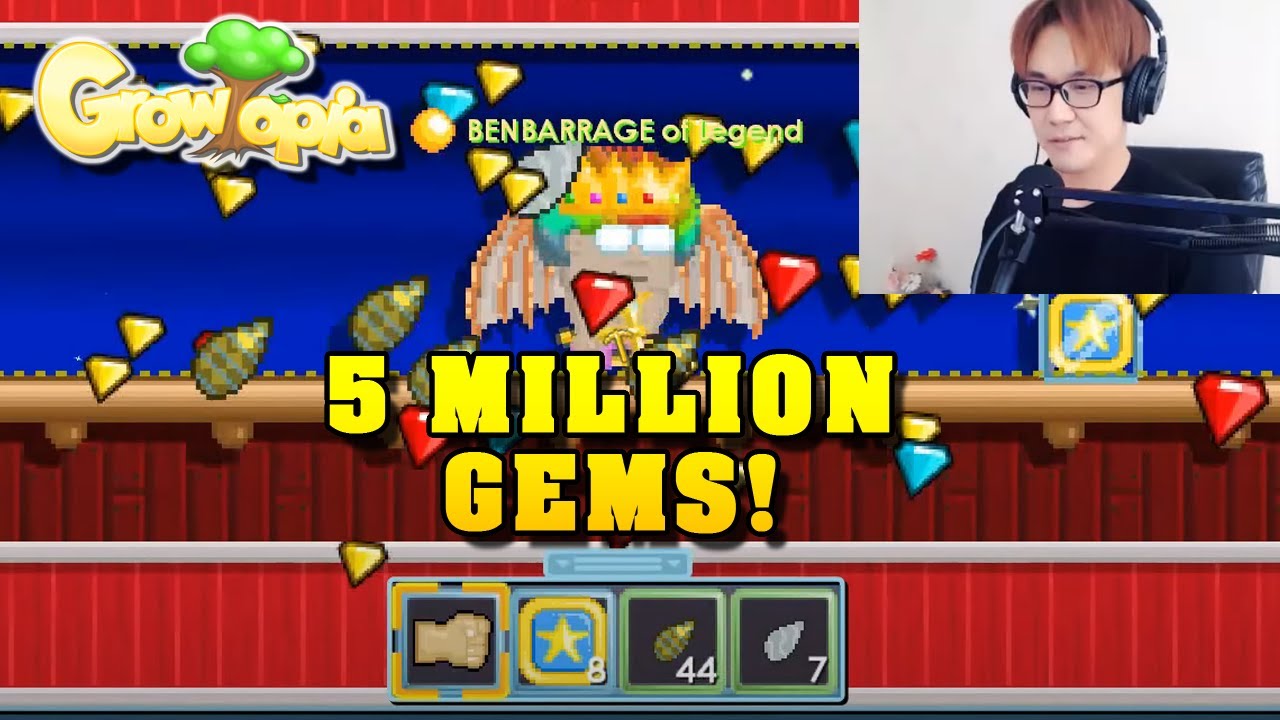 Growtopia | How I got 5,000,000 Gems Fast! (Working) - YouTube